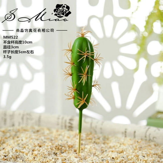 artificial Cactus Decor Faux Cactus Plant Fake Succulents Plants ...