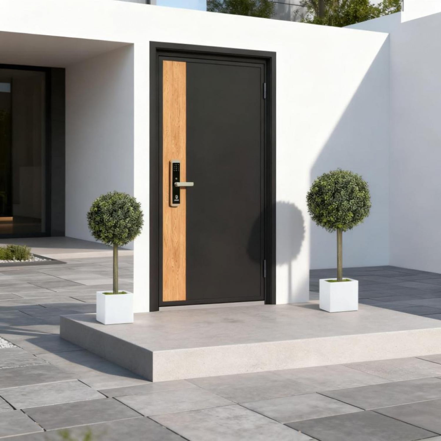 artificial boxwood topiary balls 2 pcs with 114 pe leaves fake plants ...