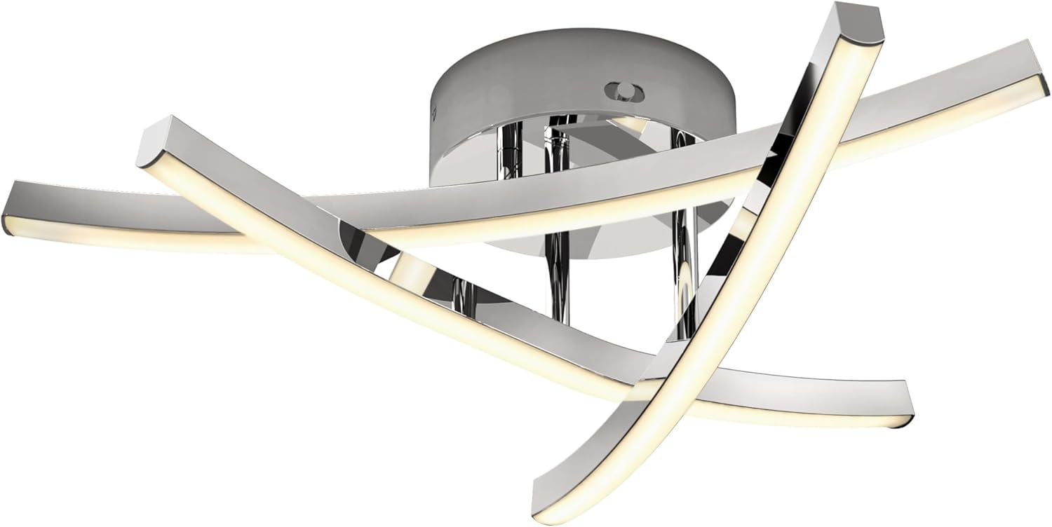 artika Modern Dimmable Integrated LED, Multiple CCT Flush Mount Ceiling ...