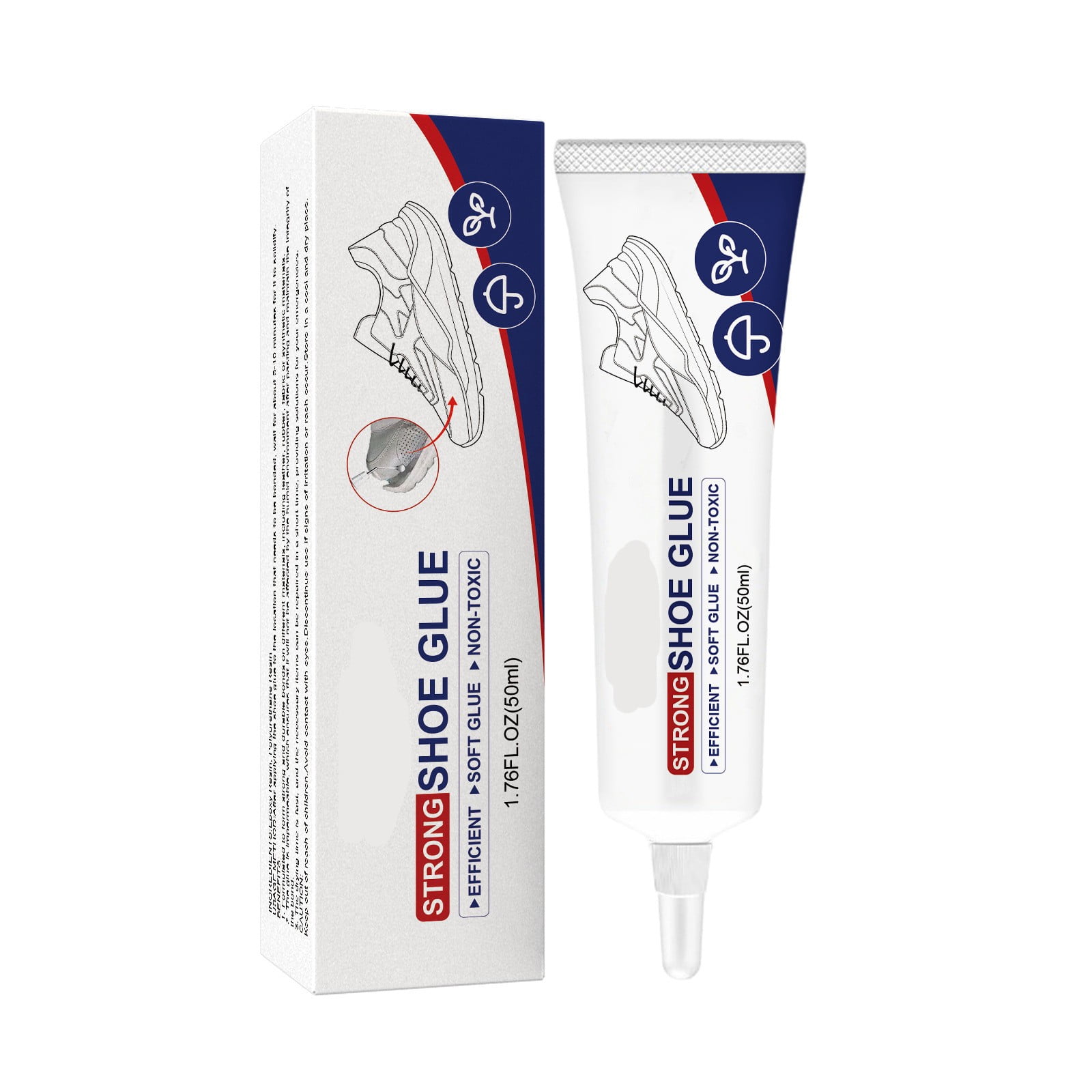 as show Multi-Purpose Shoe Glue 50Ml Strong Adhesive For Leather Bags ...