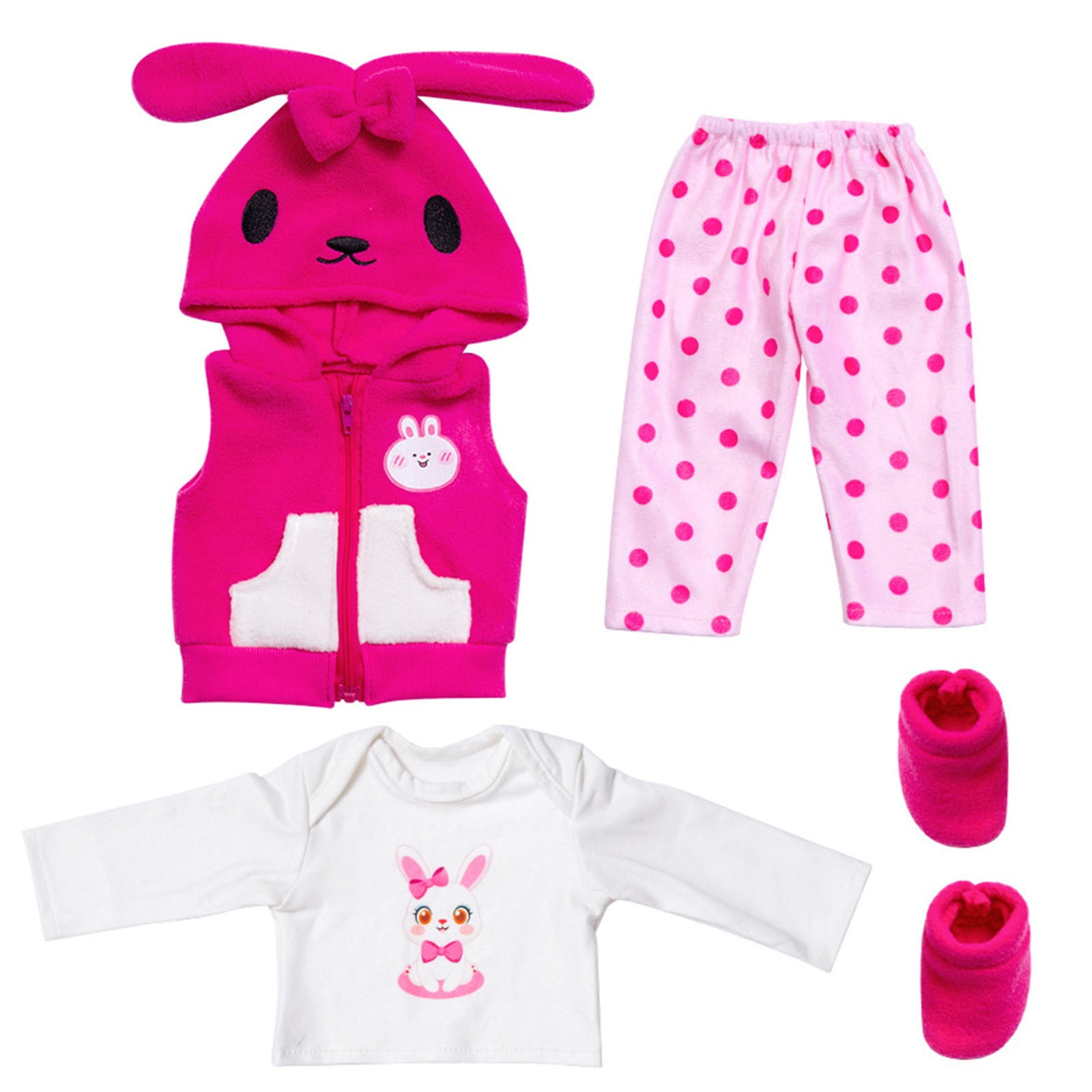 as shown 18 Inch Doll Clothes Set Outfits For Baby Dolls Hoodie Pants ...