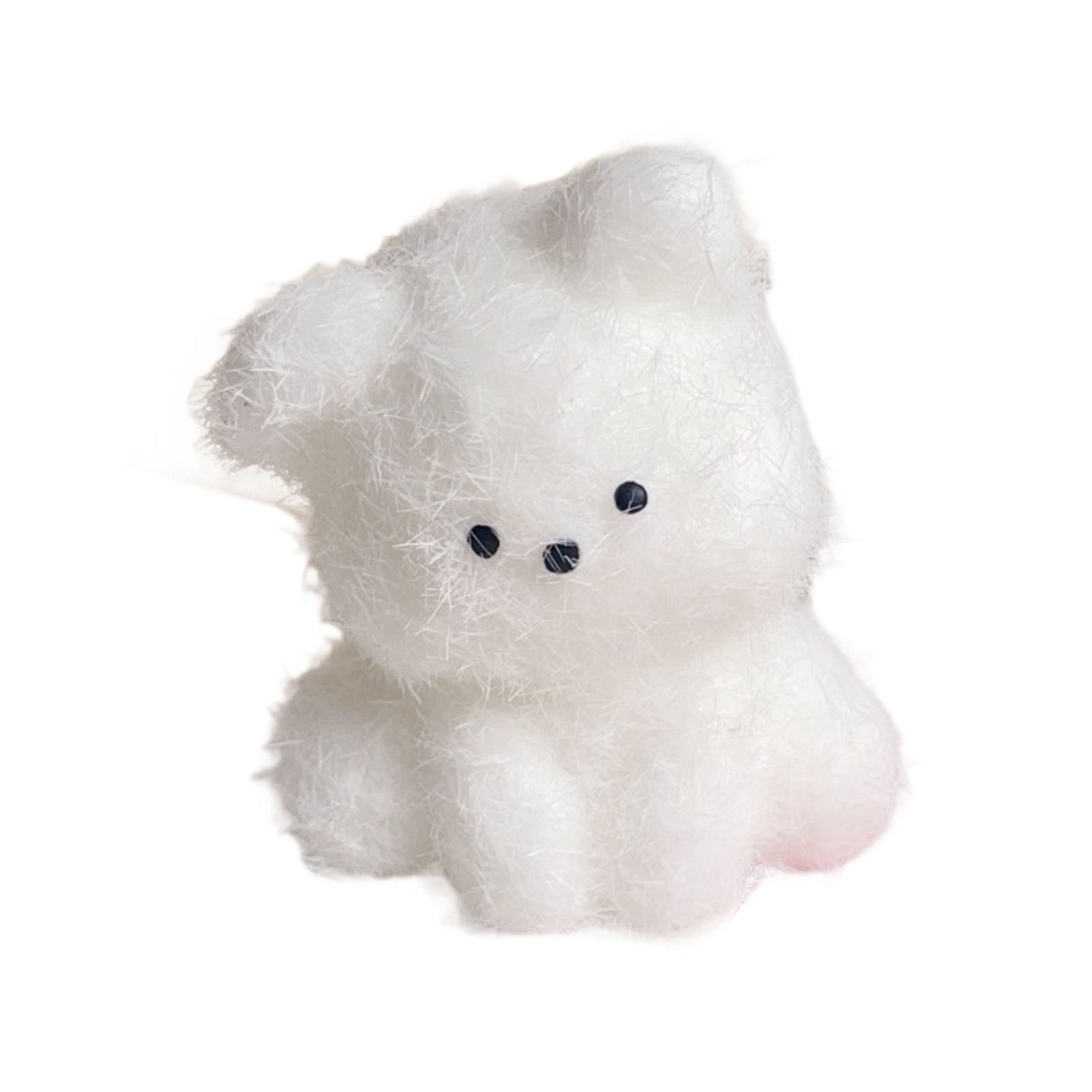 as shown Puppy Dog Simulation Fidget Toy Stress Relief Squish Sensory ...
