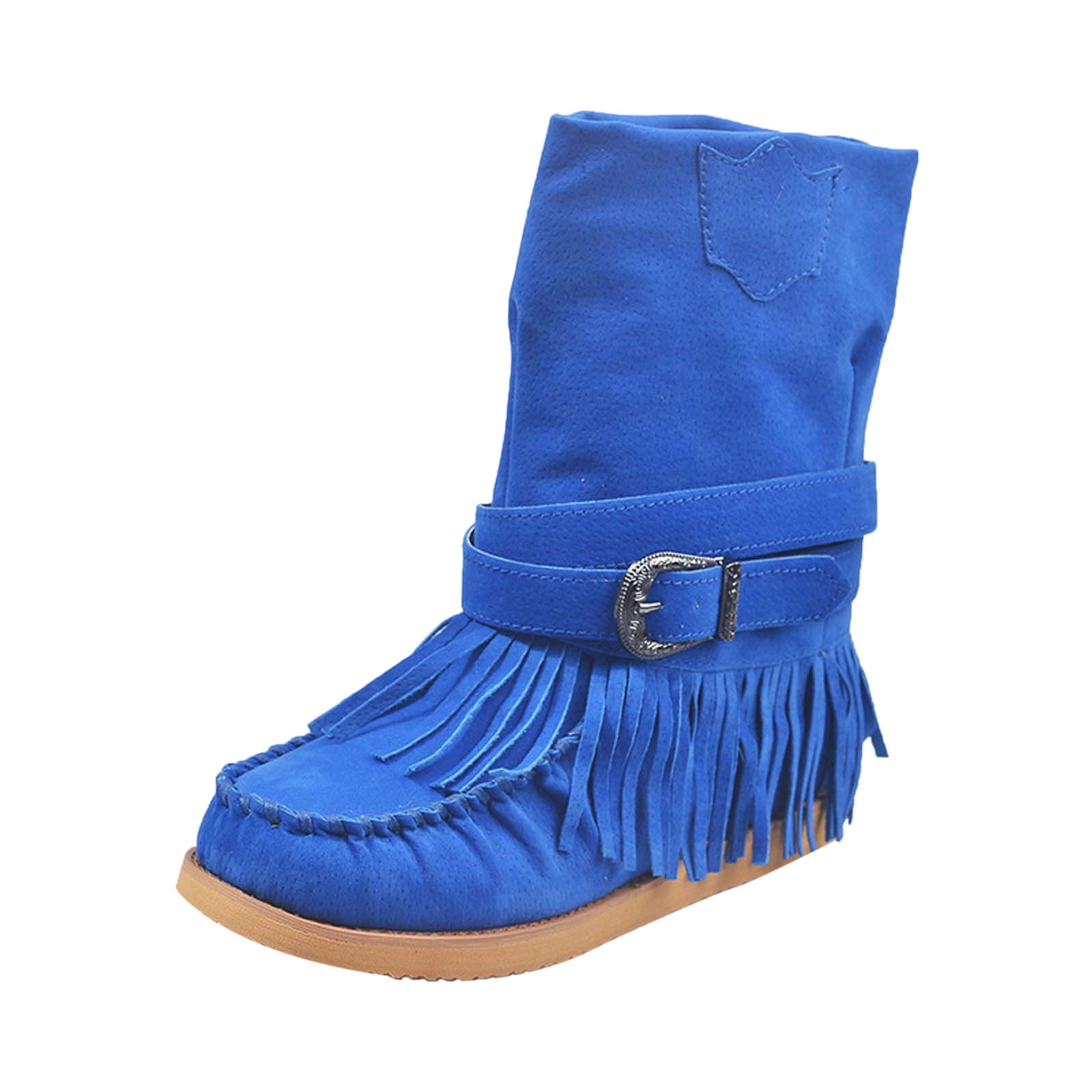 asdoklhq Boots Under $15,Tassel Boots for Women Suede Ankle Booties ...