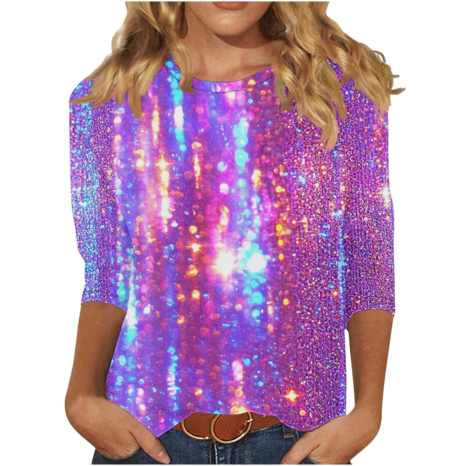 asdoklhq Christmas Sweatshirts for Women Fashion Women's Comfortable ...