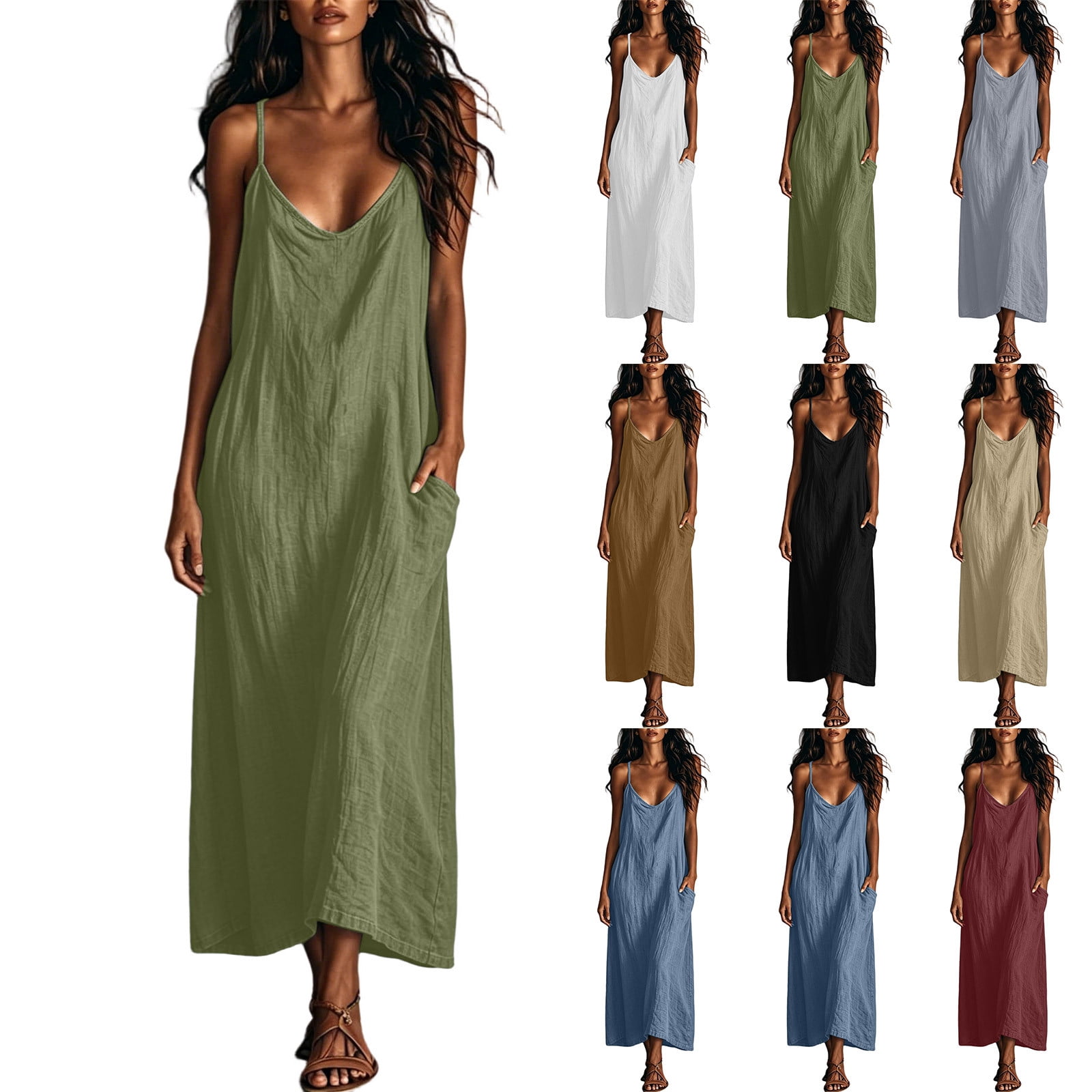 asdoklhq Church Dresses for Woman Easter Dress with Shorts Underneath ...