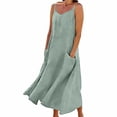 asdoklhq Cocktail Dresses for Ladies Elegant A Line Dress Women's ...