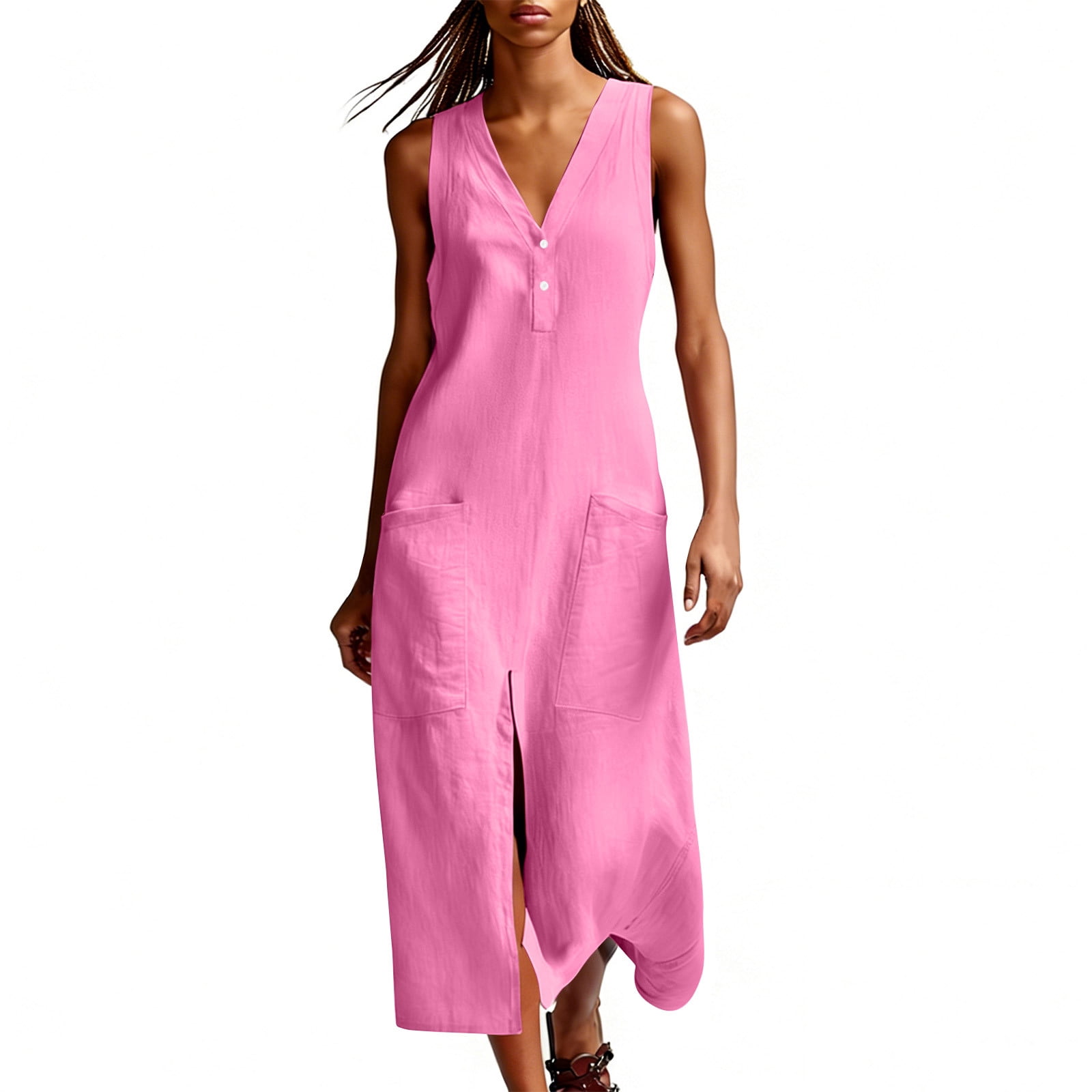 asdoklhq Cocktail Dresses for Women Easter Dress Beach Dress Long Dress ...