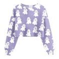 asdoklhq Cute Crop Hoodies Family Party Celebration Women's Fashion ...