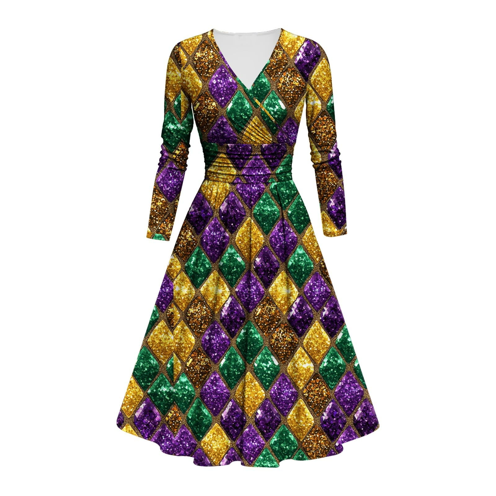 asdoklhq Dresses for Women 2025 Elegant Classy Ladies' Printed Style ...