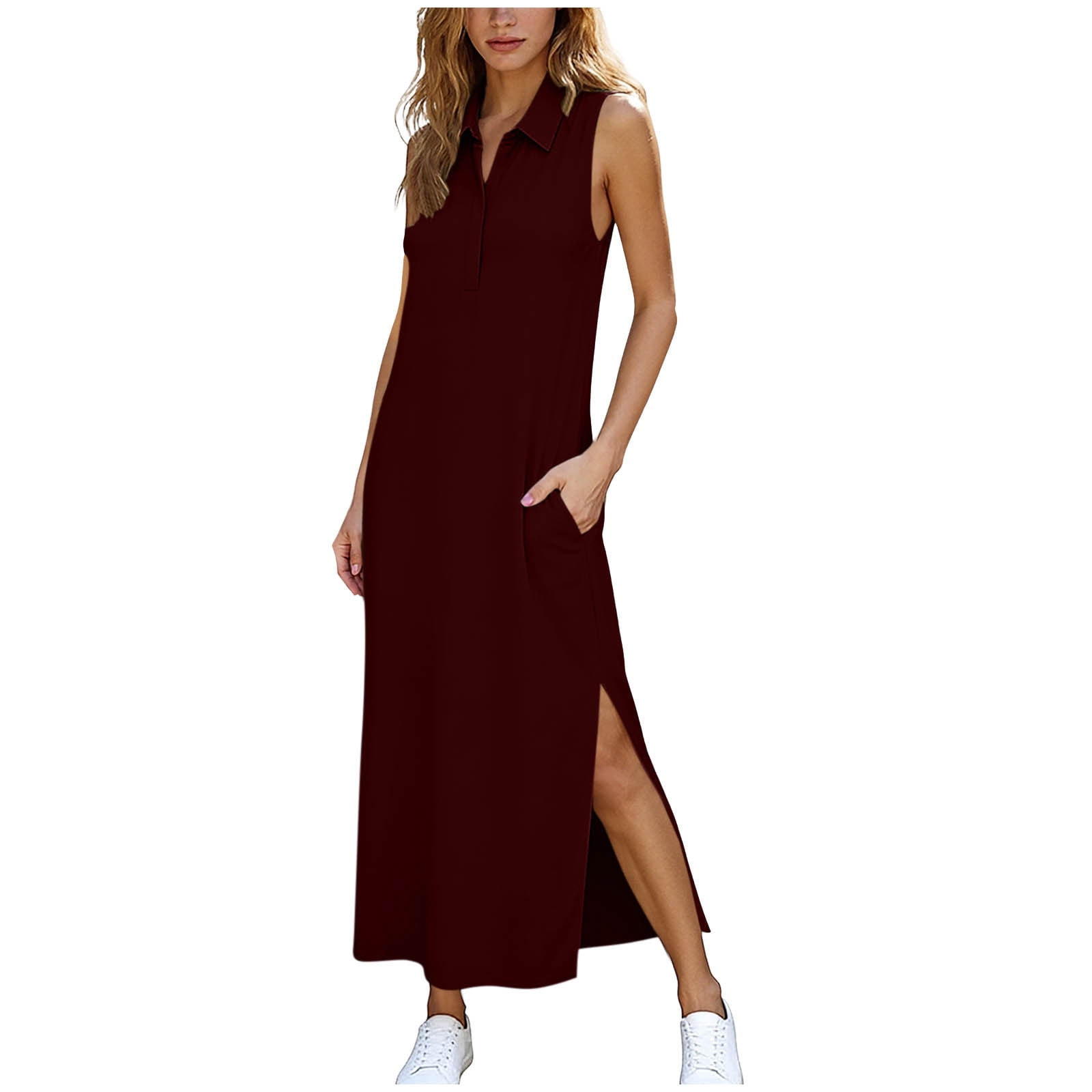 asdoklhq Flowy Dresses for Women Holiday Party Midi Waist-Cropped ...