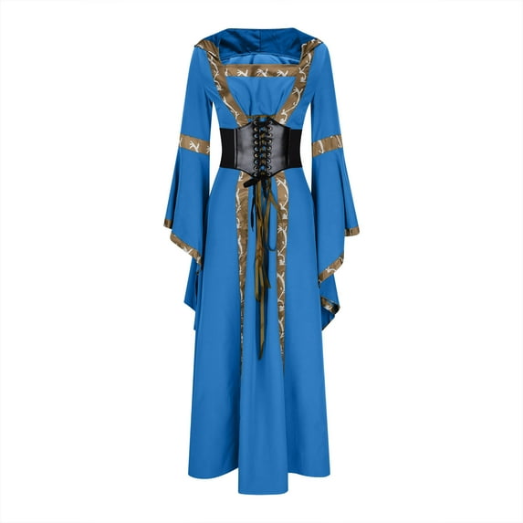 asdoklhq Holiday Party Dresses for Women Medieval Renaissance Women ...