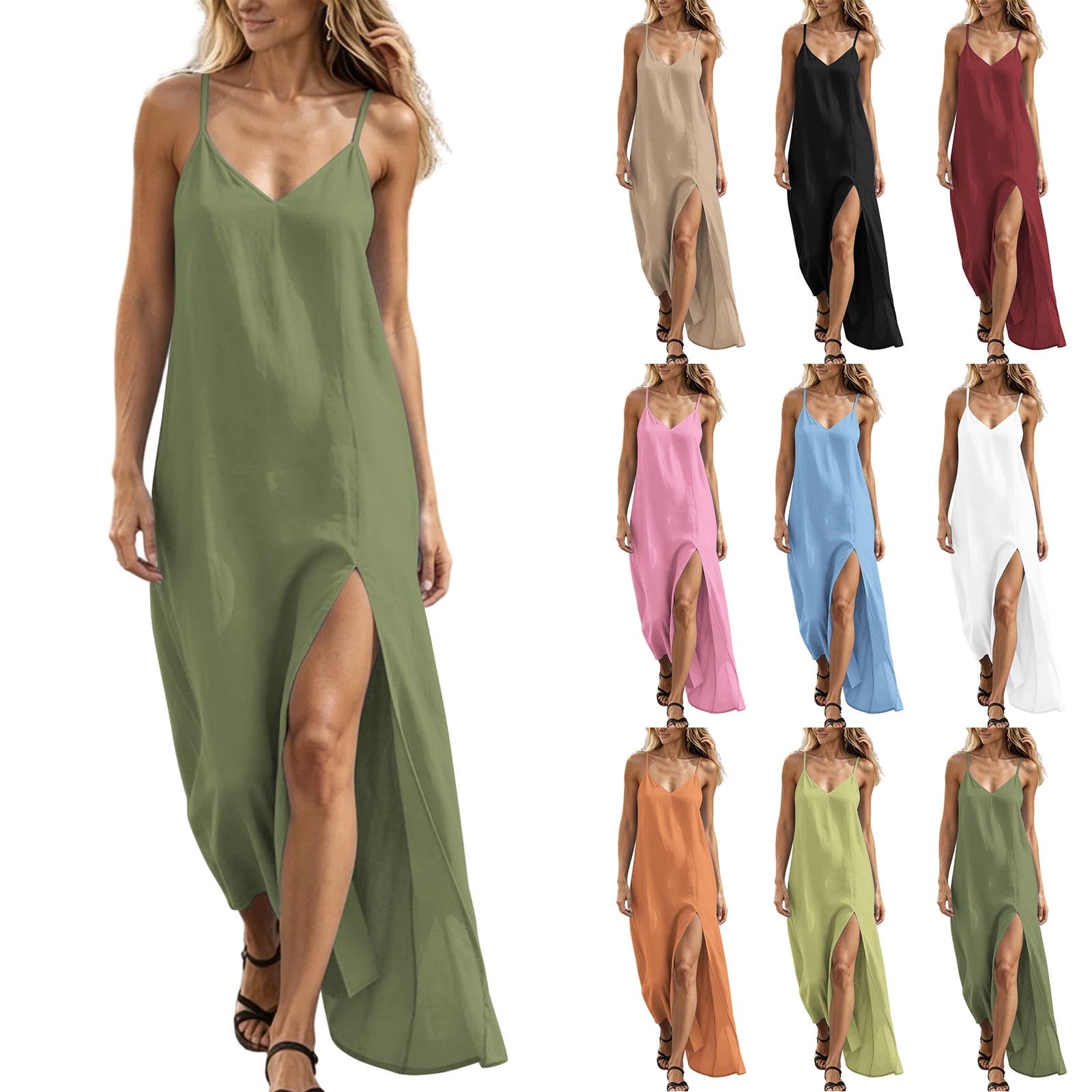 asdoklhq Maxi Cocktail Dresses for Women Midi Dresses Graduation Dress ...