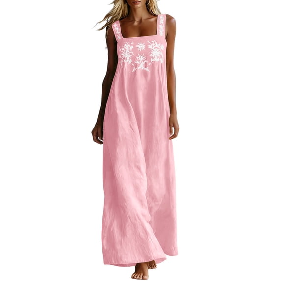 asdoklhq Maxi Dresses for Women Summer Dresses for Women 2026 ...
