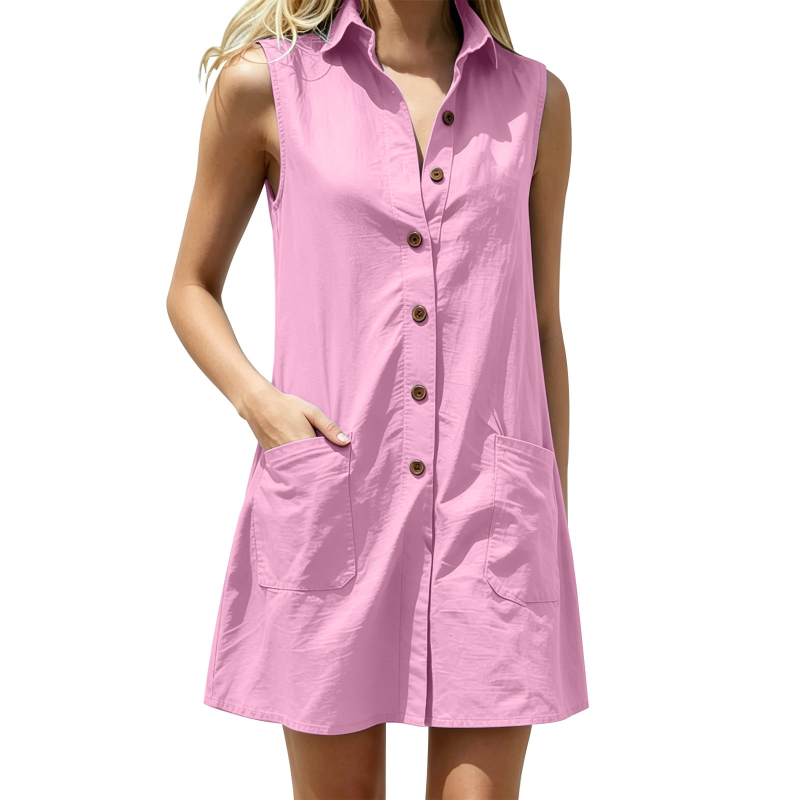 asdoklhq Plus Size Dresses for Curvy Women Summer Dresses Women Midi ...