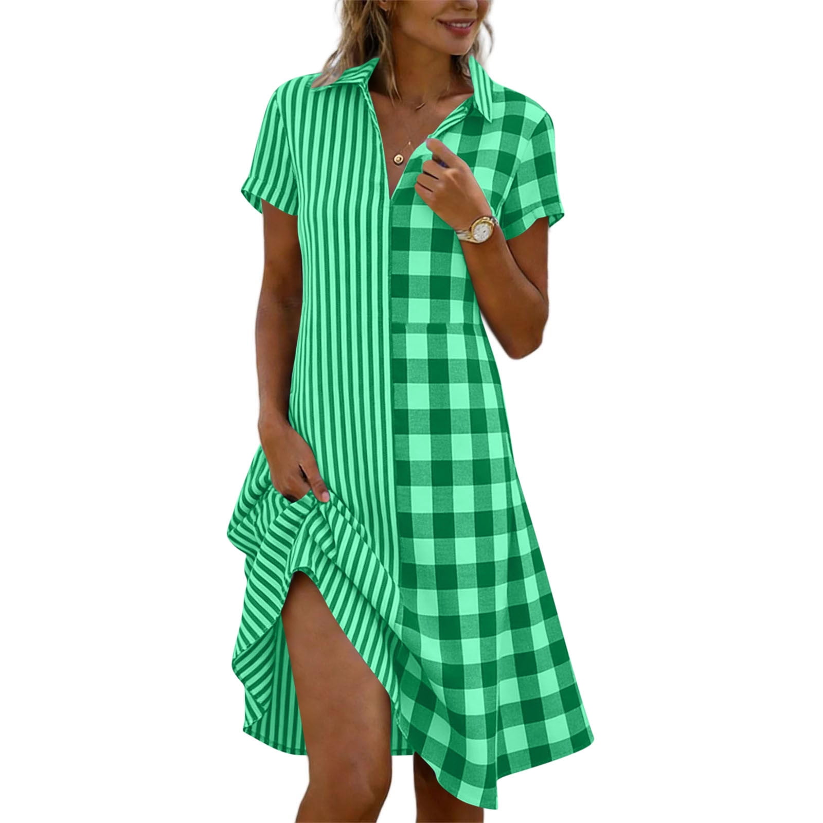 asdoklhq Summer Dresses for Women 2026 Plus Size Summer Leisure ...