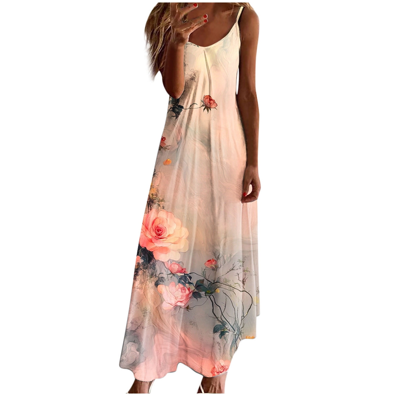 asdoklhq Summer Dresses for Women Mumu Dresses Summer Dresses for Women ...