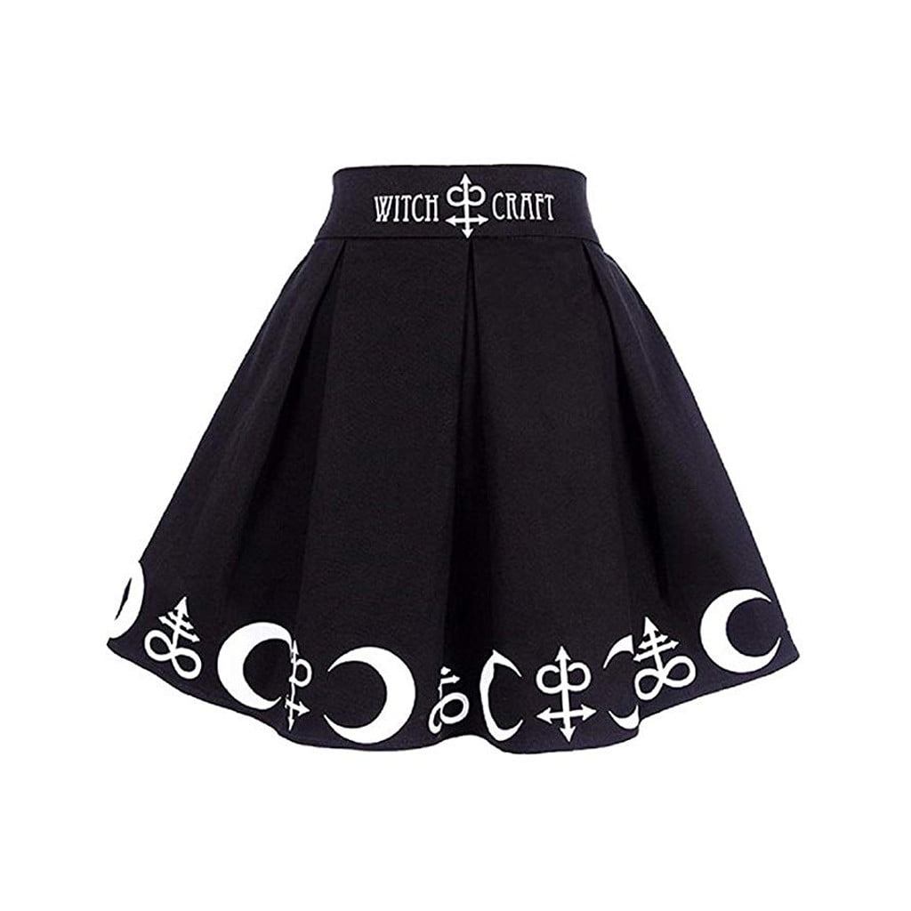 asdoklhq Summer Dresses for Women Mumu Dresses Women Gothic Punk ...