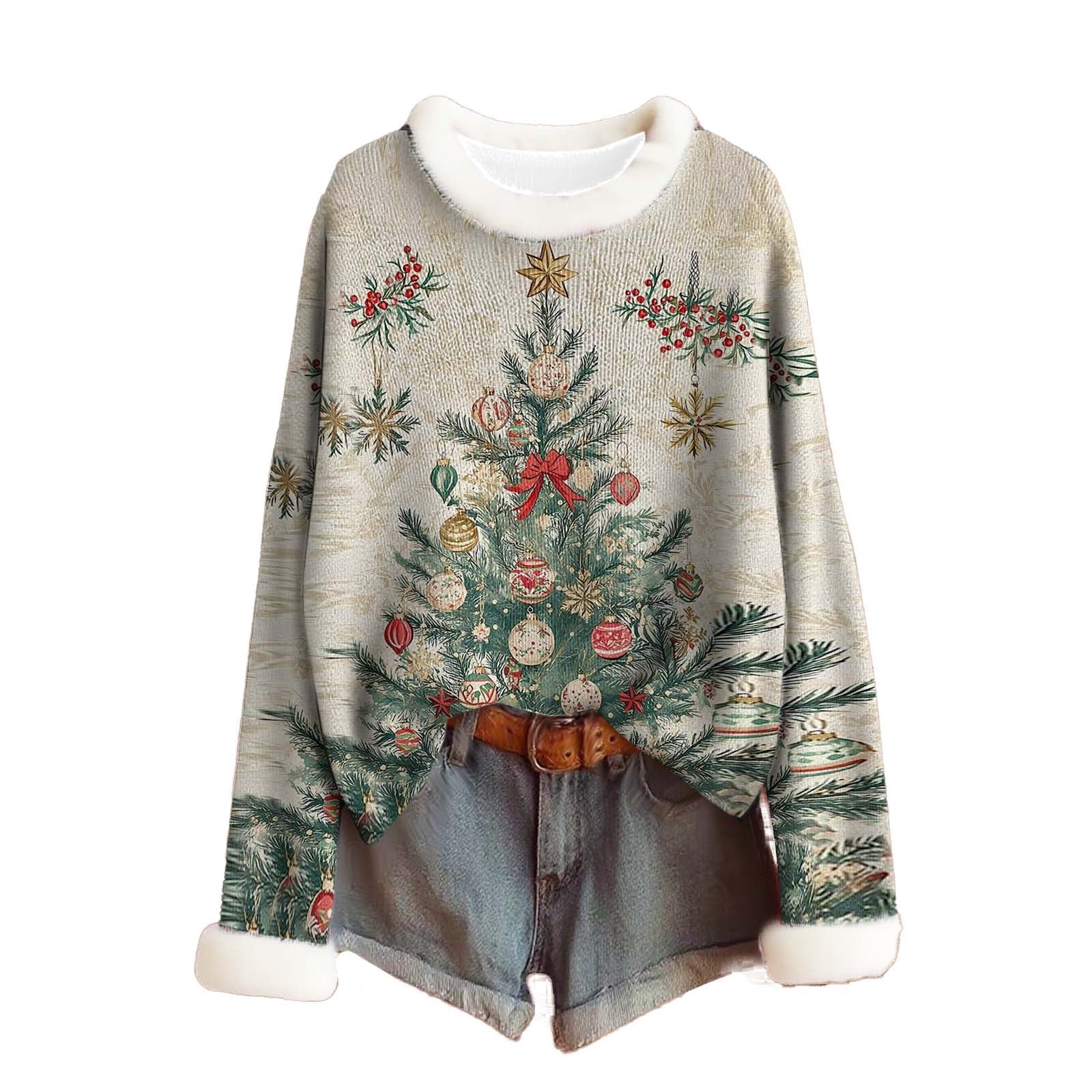 asdoklhq Sweaters for Women Trendy Ladies' Winter Non Positioning ...