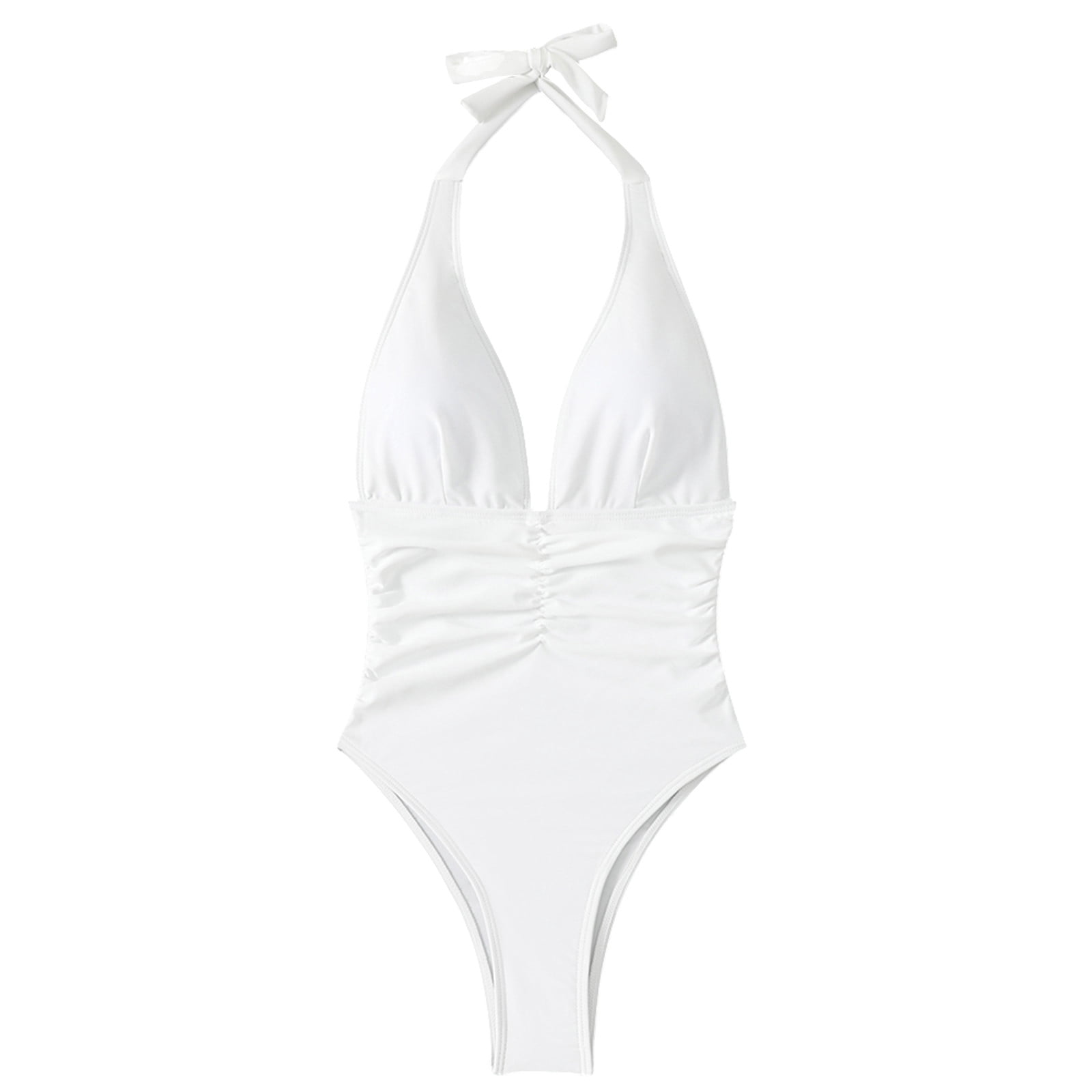 asdoklhq Summer Swimsuit Women Tankini Swimsuits Floral Women's High ...