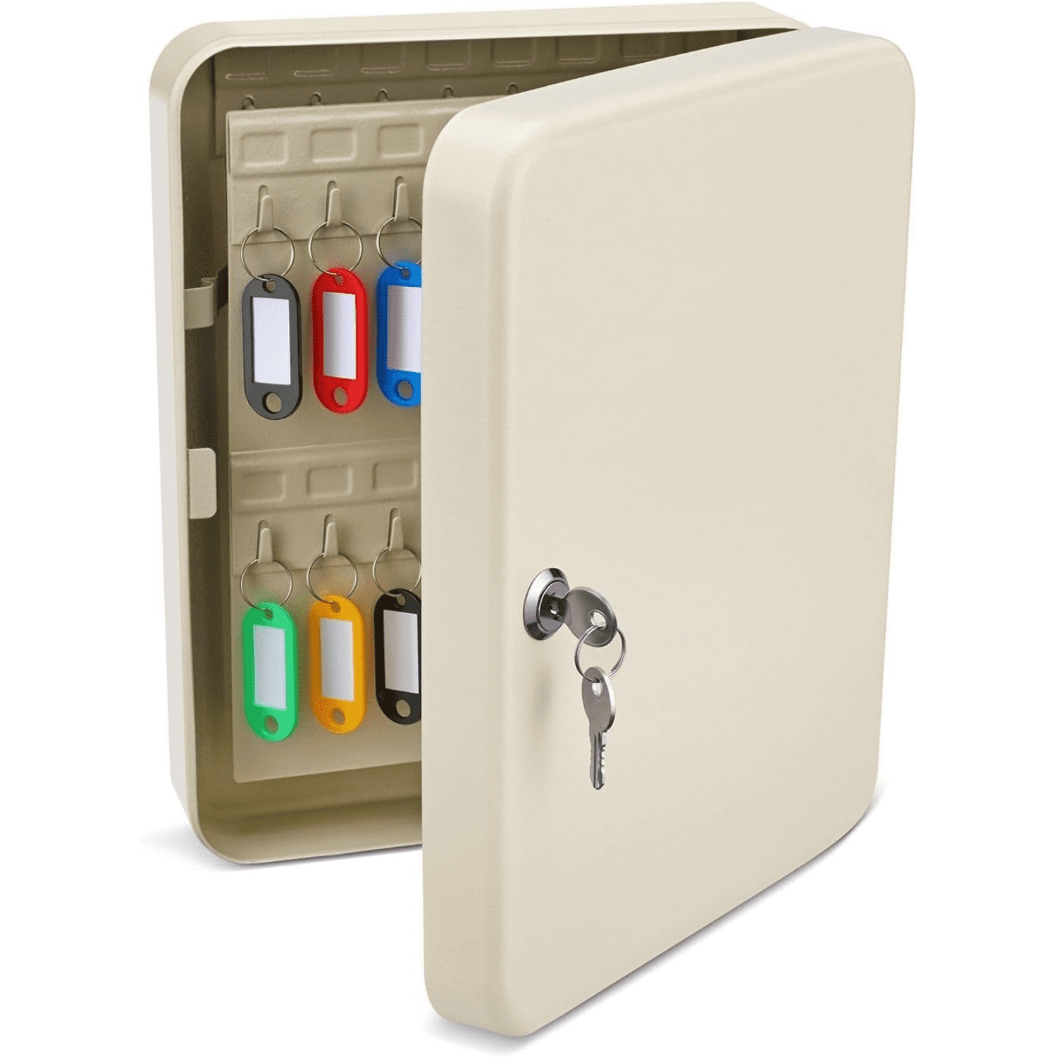 aserdft Key Wall Mount with Code Key Cabinet with 60 Key Holder ...