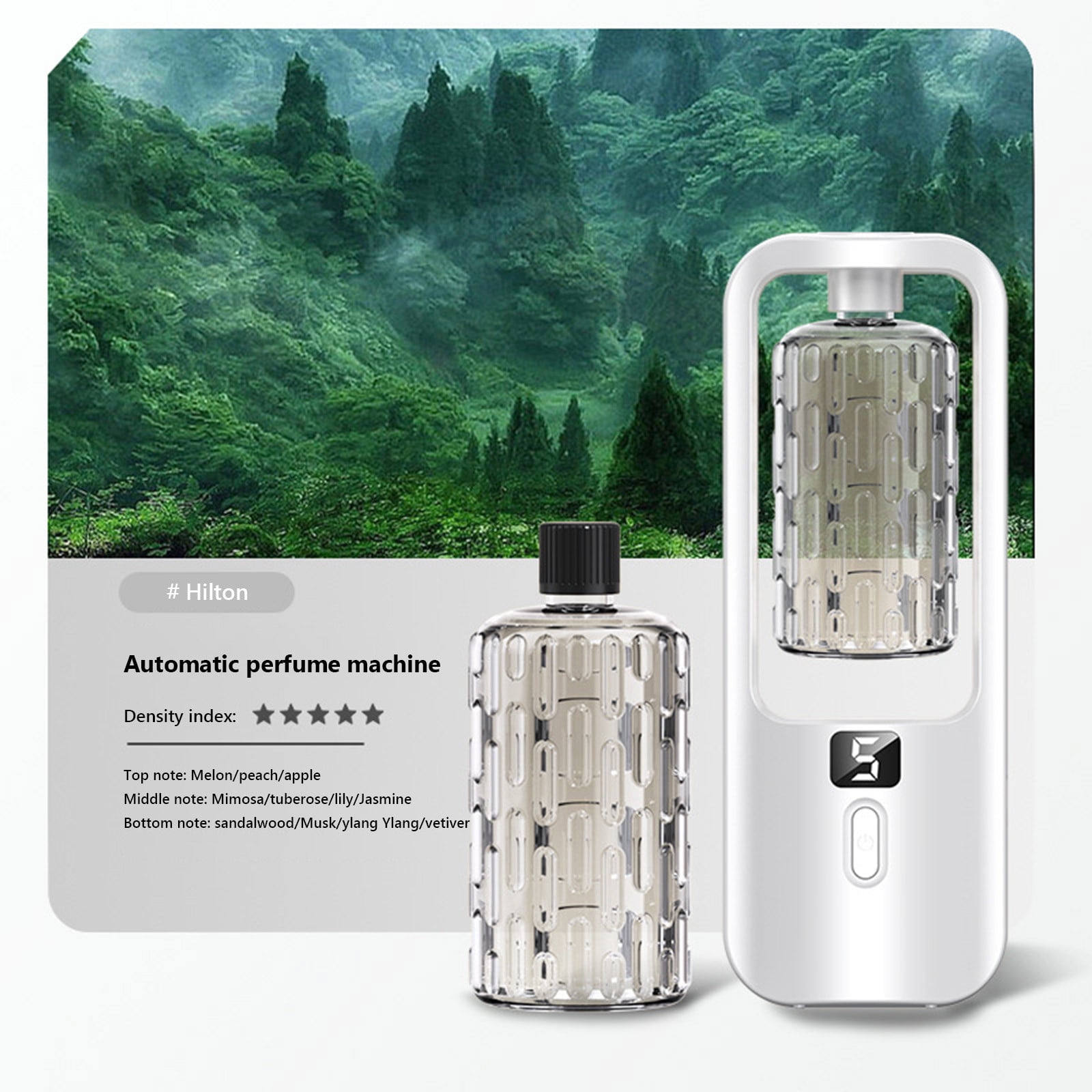 asjyhkr Automatic Aromatherapy Diffuser, Air Freshener Spray Dispenser ...