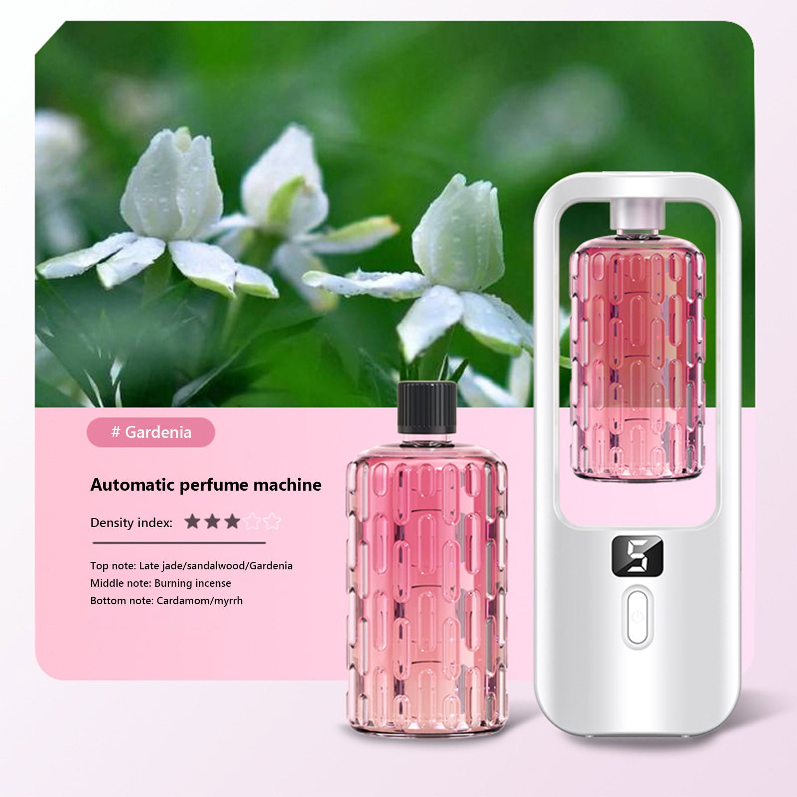 asjyhkr Automatic Aromatherapy Diffuser, Air Freshener Spray Dispenser ...