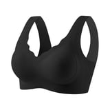 asjyhkr Bras for Women Everyday Comfortable No Underwire Wave V Neck ...