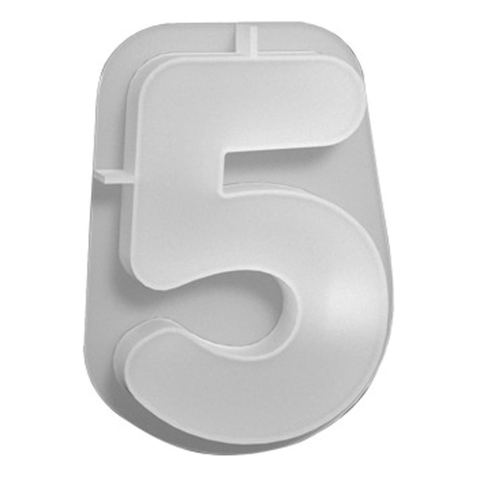 asjyhkr DIY Numbers Candle Holder Silicone Mould Candle Holder Plaster ...