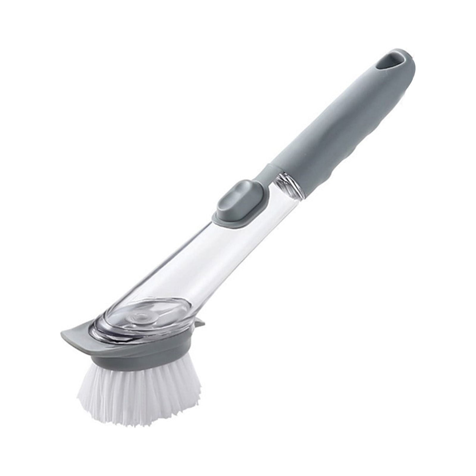 asjyhkr Dish Brush with Soap Dispenser Dishwashing Sponge Non Scratch ...