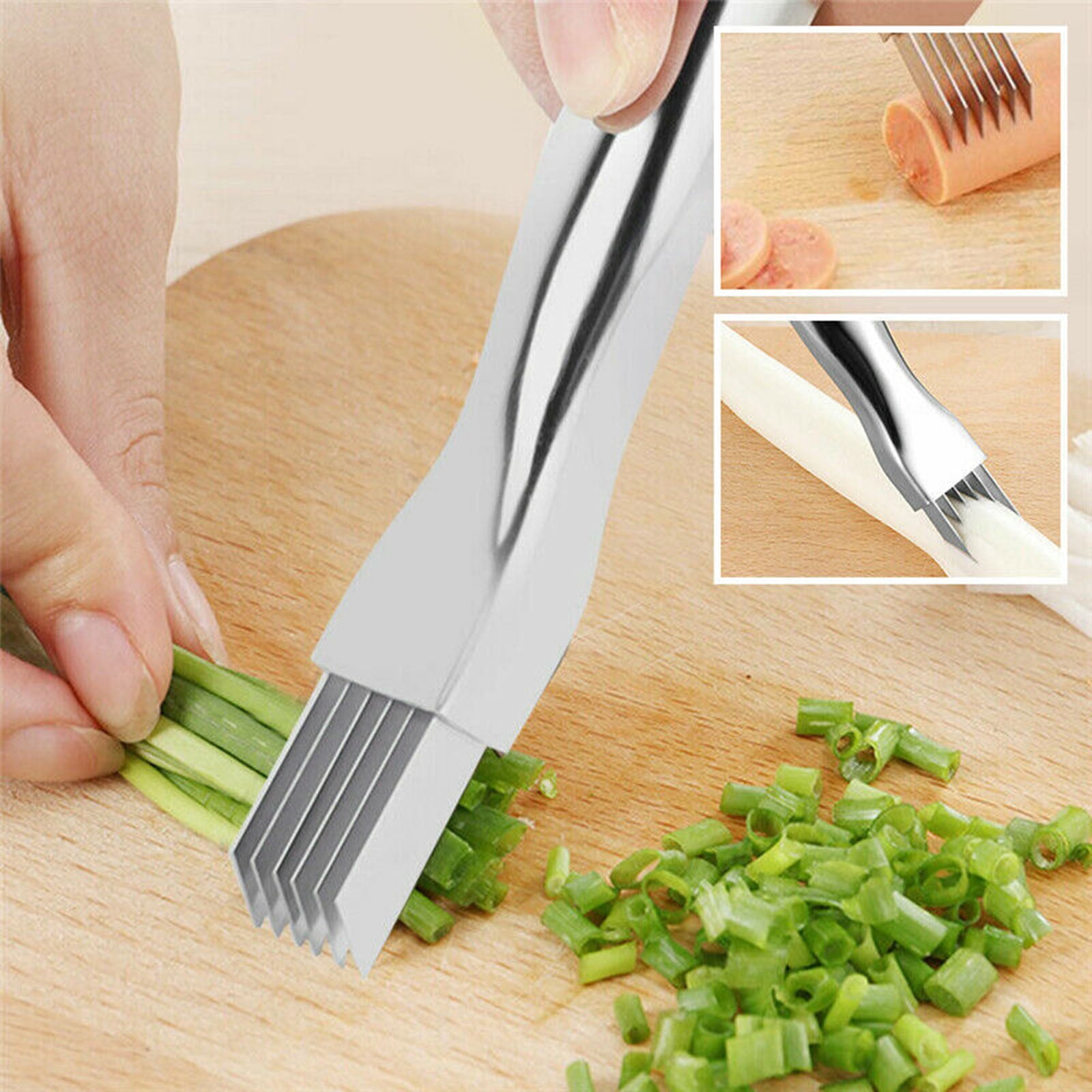 asjyhkr Hred Silk The Knife Vegetable Scallions Cutter Food Kitchen ...