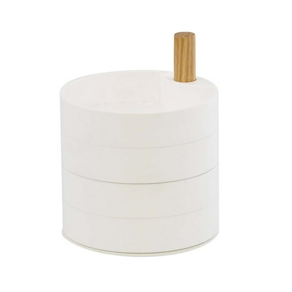 asjyhkr Jewelry Organizer, Small Jewelry Storage Box Earring Holder For ...