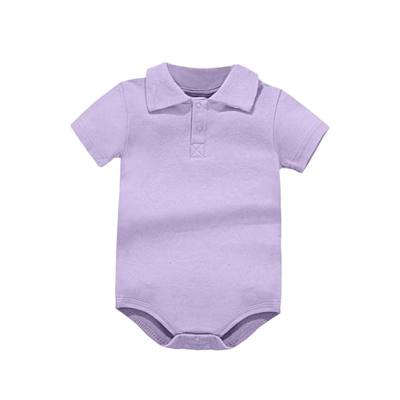 asjyhkr Jumpsuits for Newborn Collared Short Sleeve Summer Rompers Boys ...
