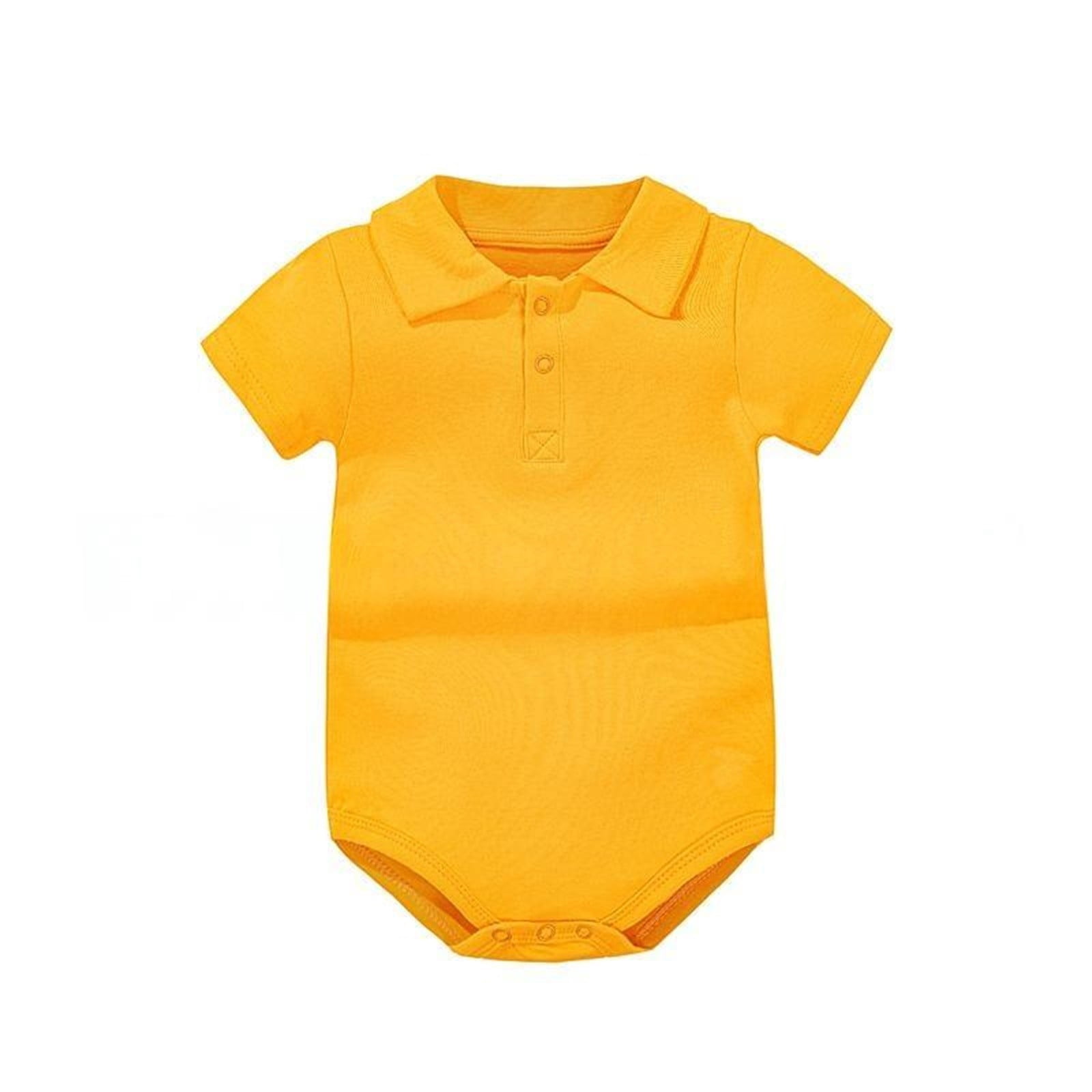 asjyhkr Jumpsuits for Newborn Collared Short Sleeve Summer Rompers Boys ...