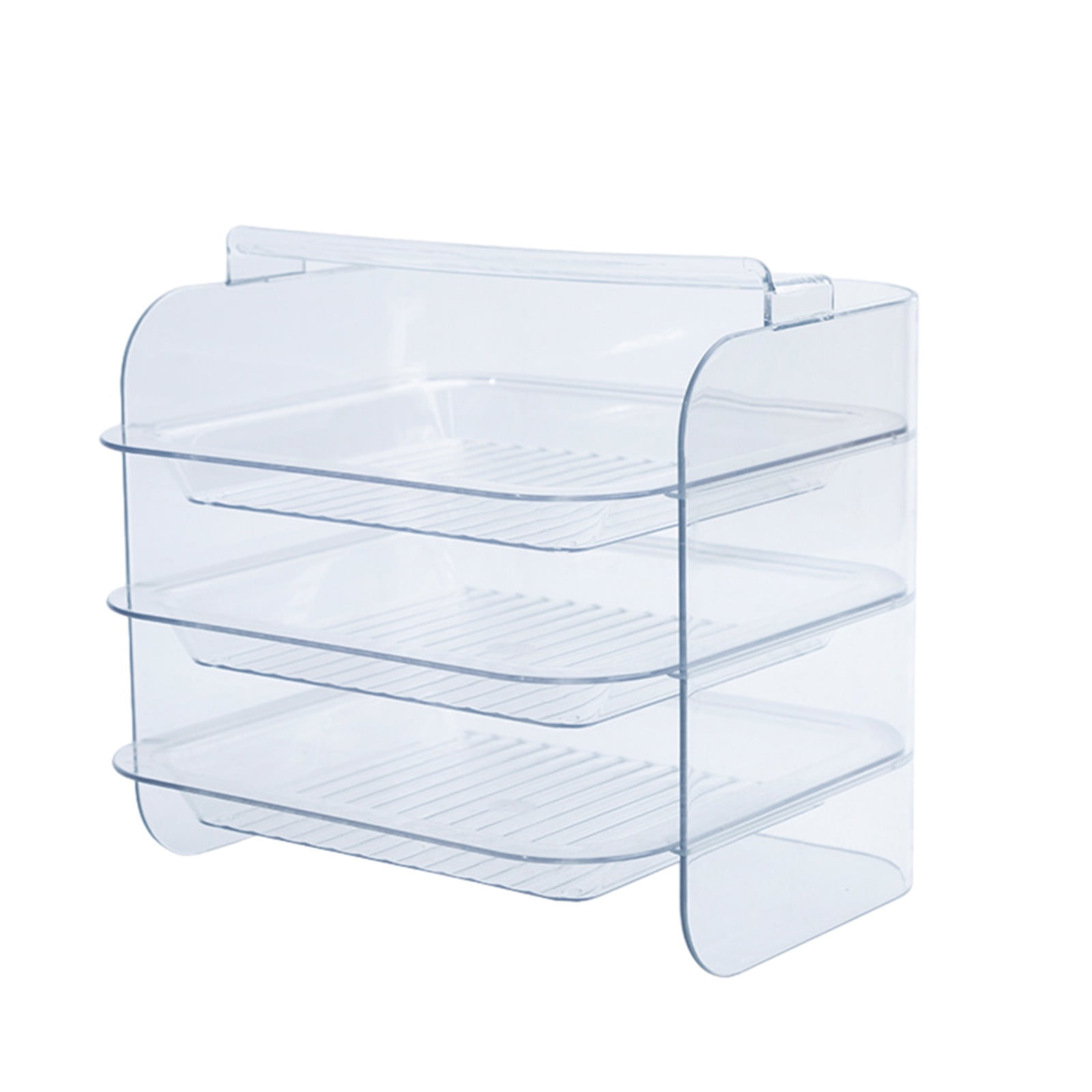 asjyhkr Kitchen Multi-functional Side Dish Rack Food Storage Racks Meal ...