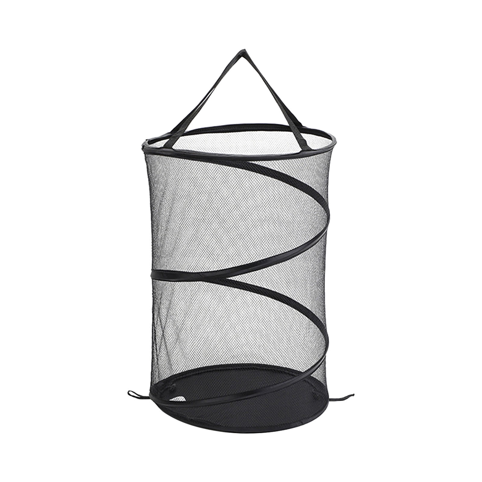 asjyhkr Large Collapsible Laundry Basket Foldable Mesh Popup Hamper ...