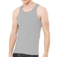 Men's Sleeveless O-neck Vests Mesh Patchwork Transparent Tank Tops ...
