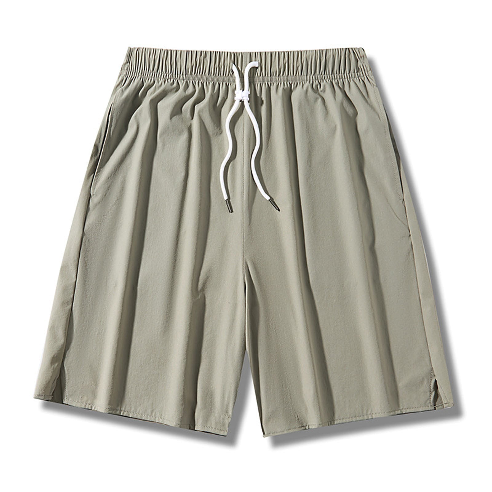 asjyhkr Plus Size Mens Casual Shorts Lightweight Drawstring Elastic ...