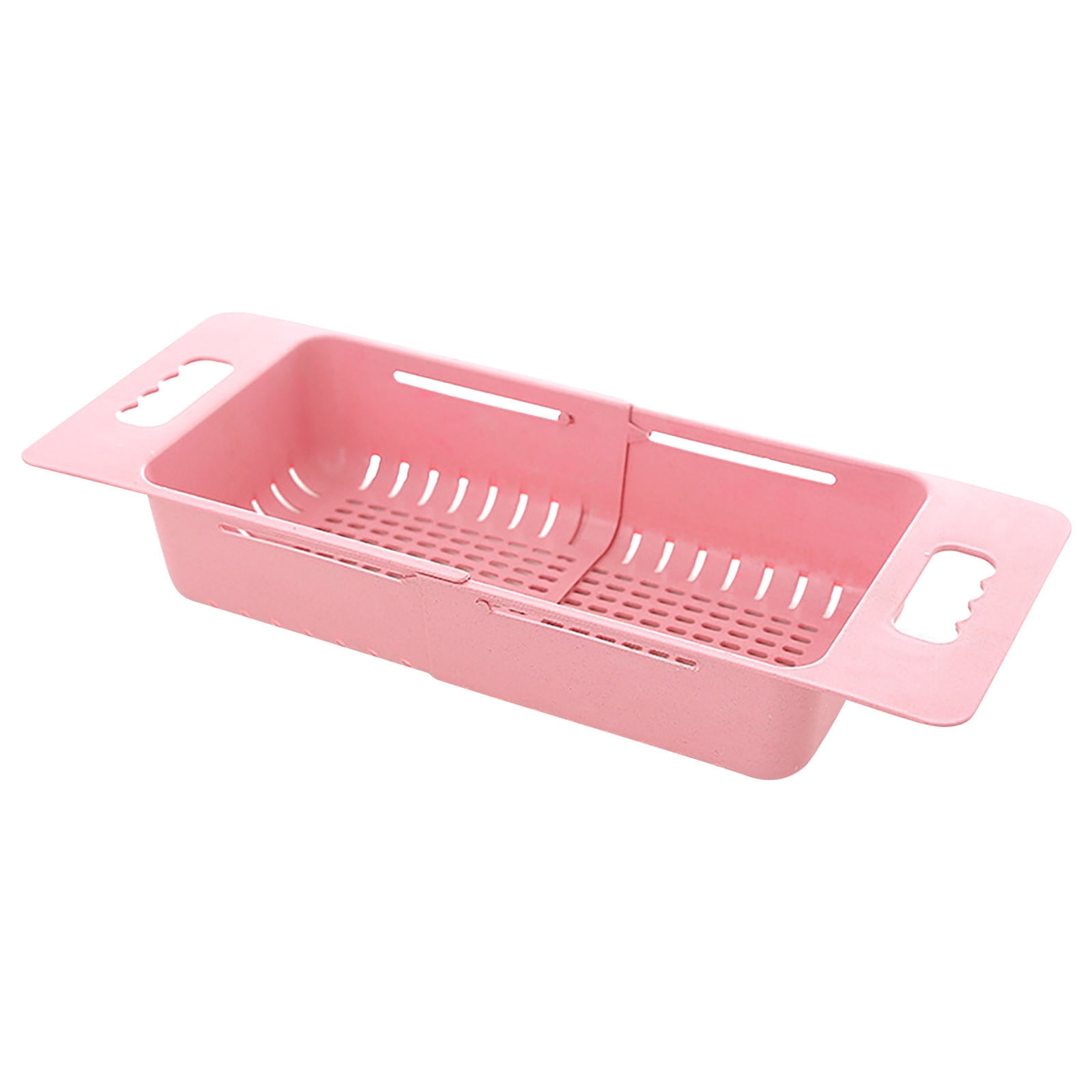 asjyhkr Over the Sink Colander,Retractable Plastic Colanders Adjustable ...