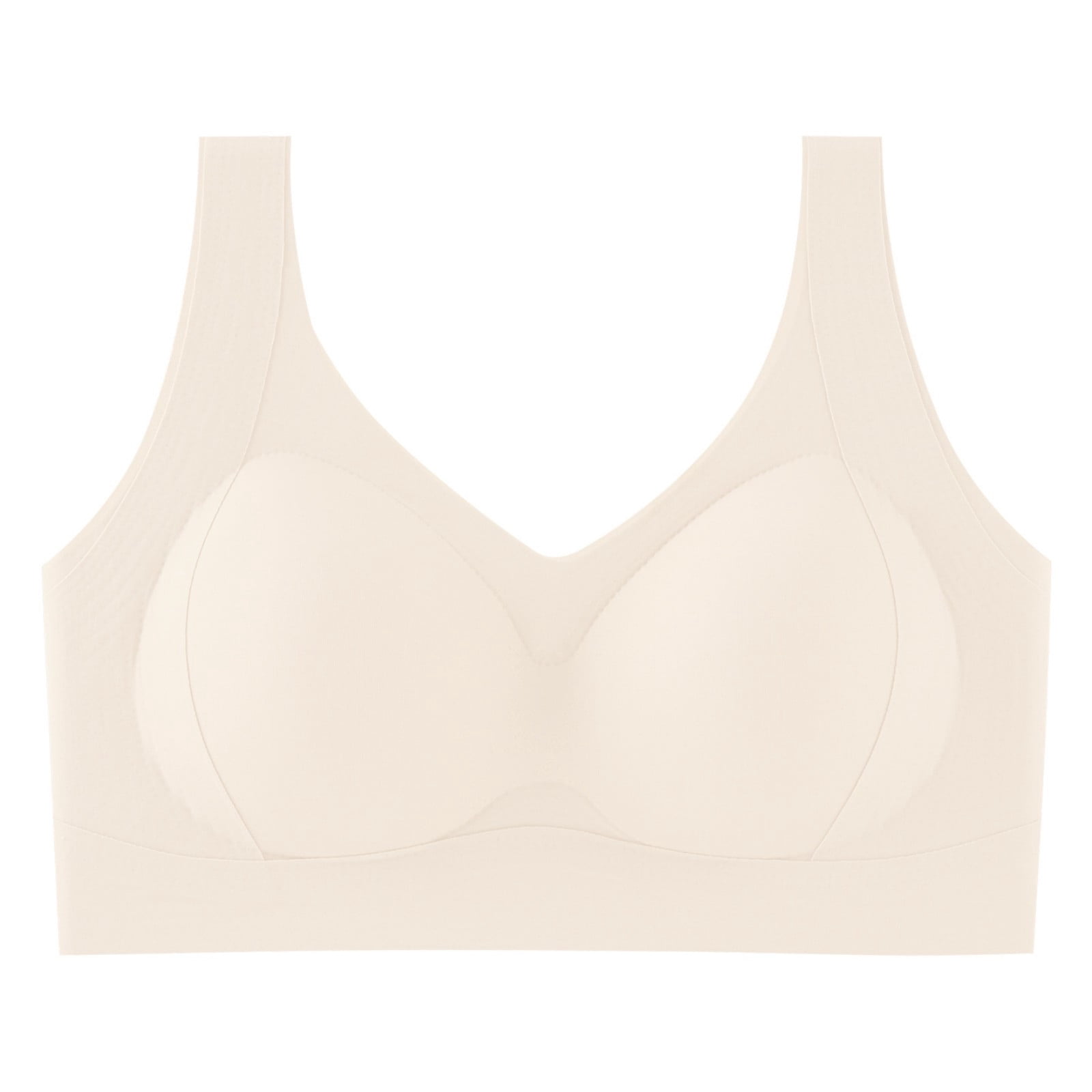 asjyhkr Wireless Bras for Women Smoothing Casual Slepping Comfy Padded ...