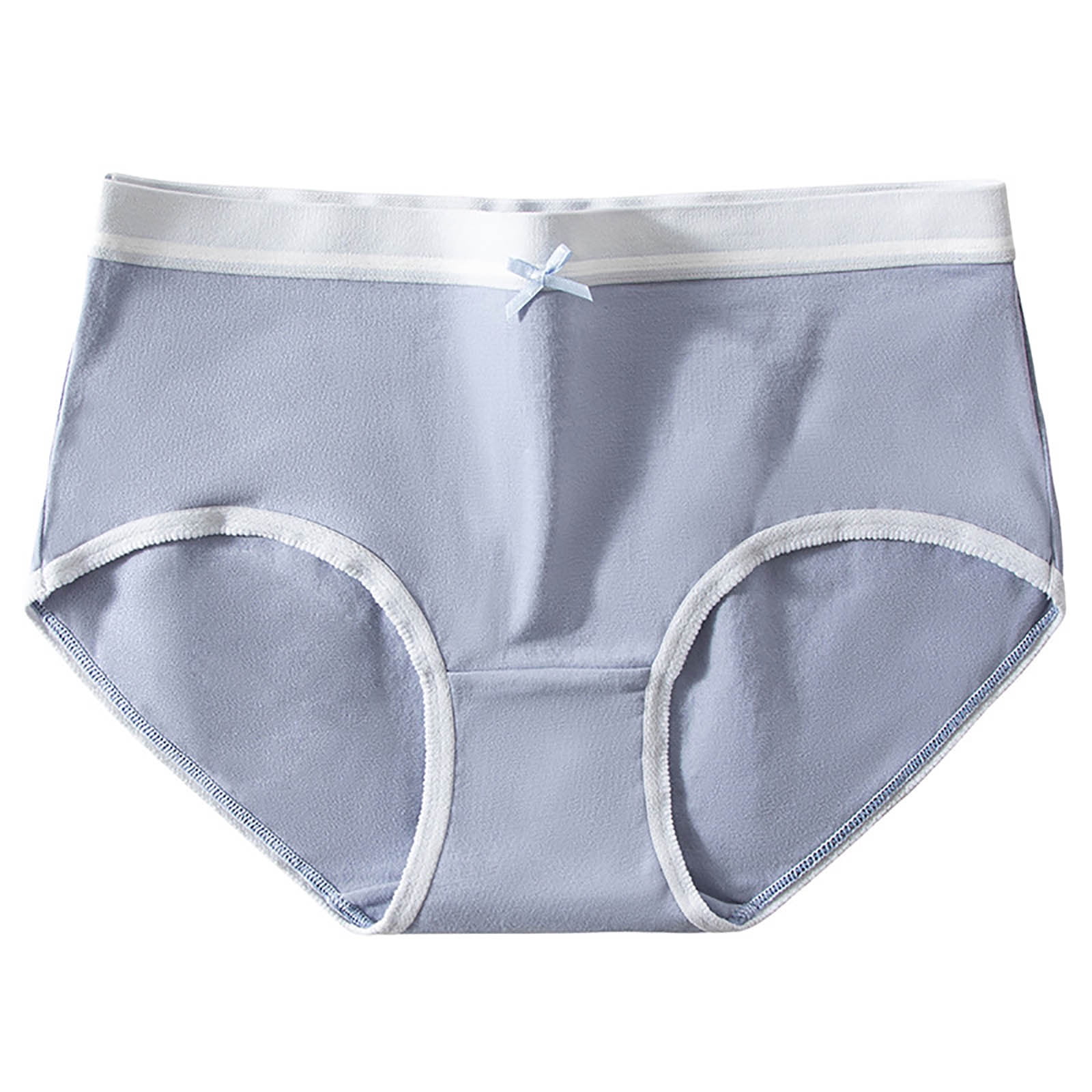 asjyhkr Womens Underwear Stretch High Waist Breathable Brief Bows Front ...