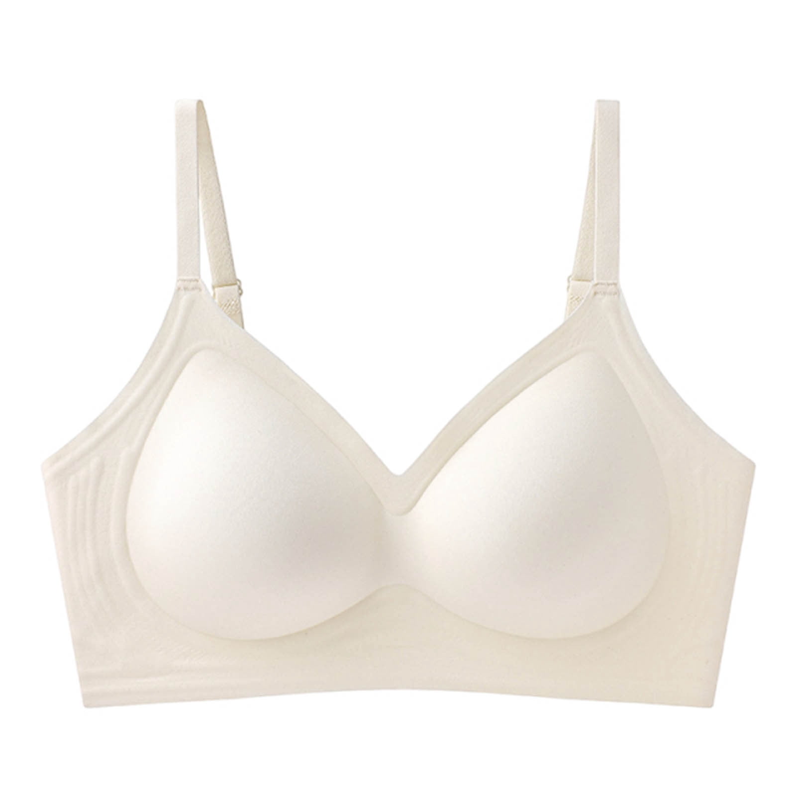 asjyhkr Womens Wireless Bras Push up Supportive Bralette Stretchy ...