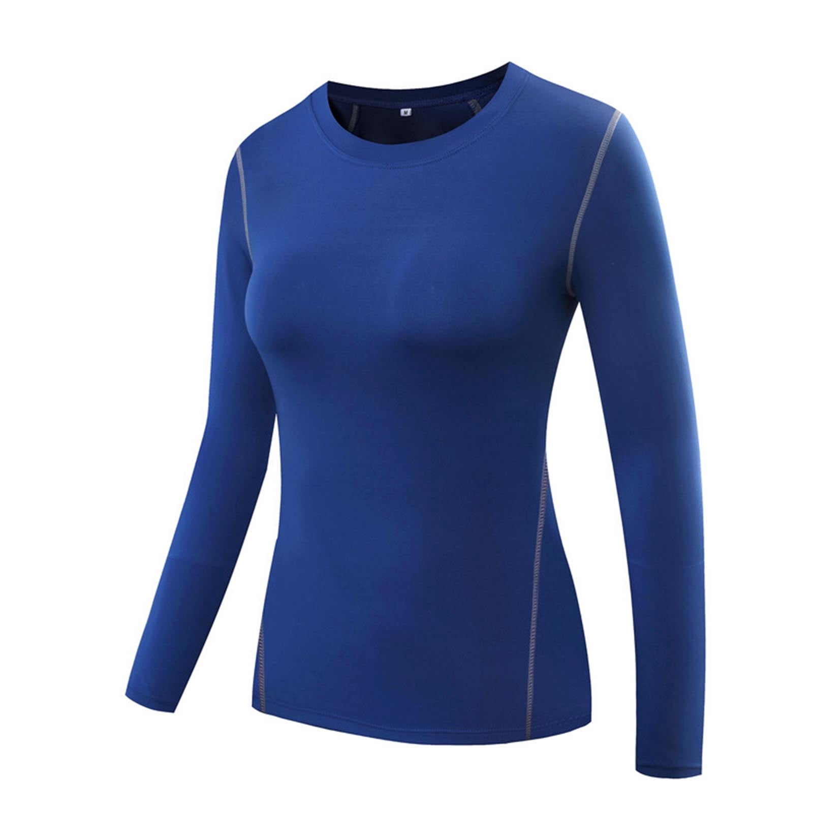 asjyhkr Womens Workout Tops Stretchy Daily Athleisure Soft Comfy Long ...