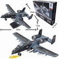 assembled plastic airplane model , home display and collection ...