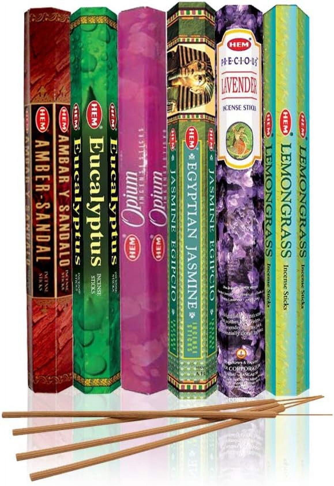 assorted best sellers incense sticks pack of 6 - 120 Sticks, Fragrance ...