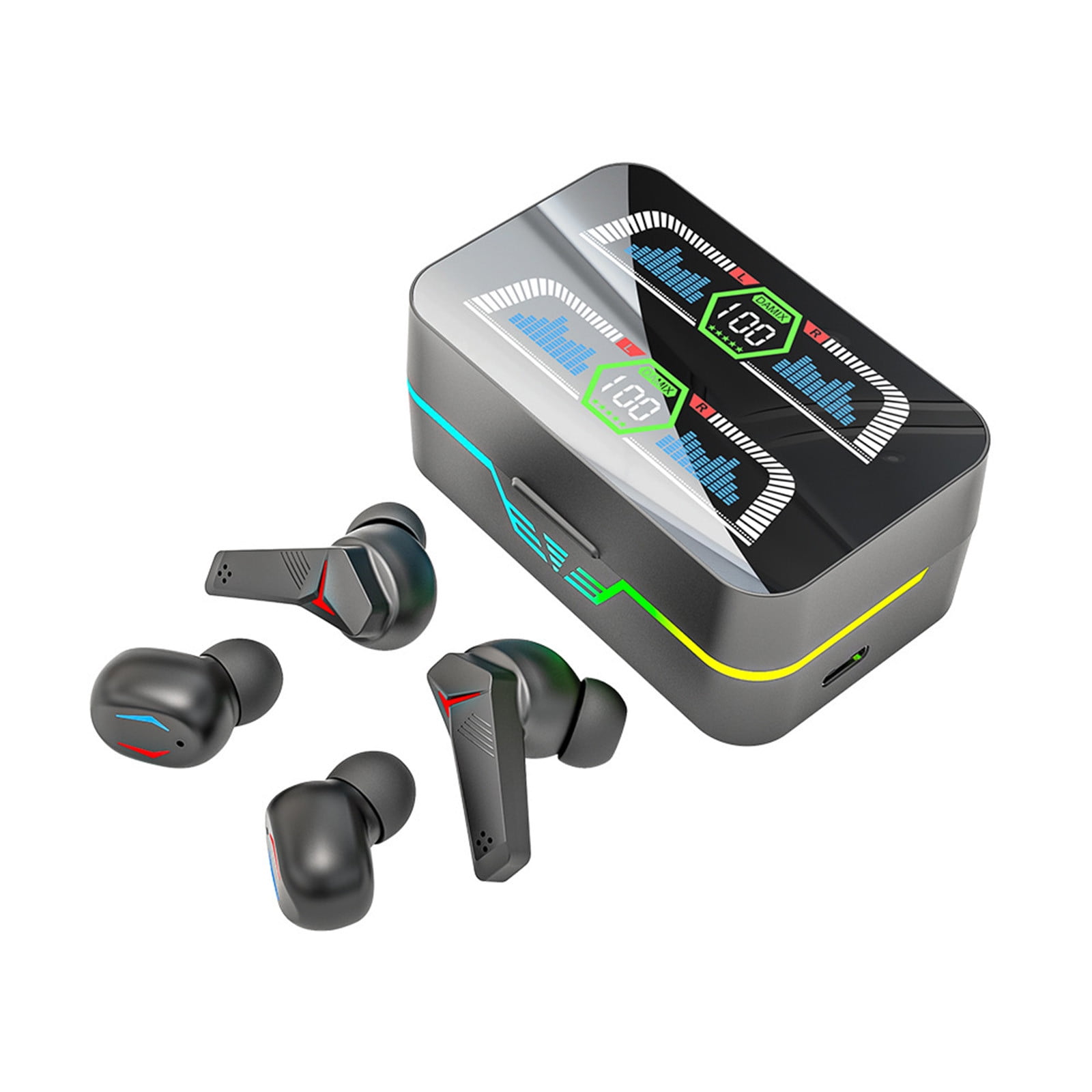 asxite Bluetooth Earbuds,True Wireless Bluetooth Earphones With Digital ...