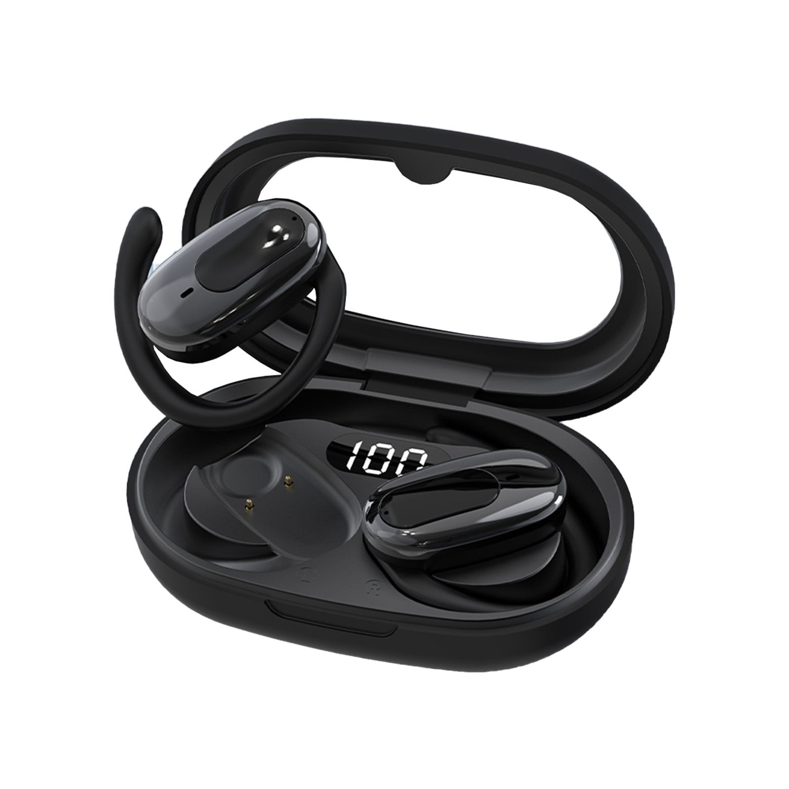 asxite Bluetooth Headphones,Hanging Ear Type Large Capacity Built-in Battery Low Latency True ...