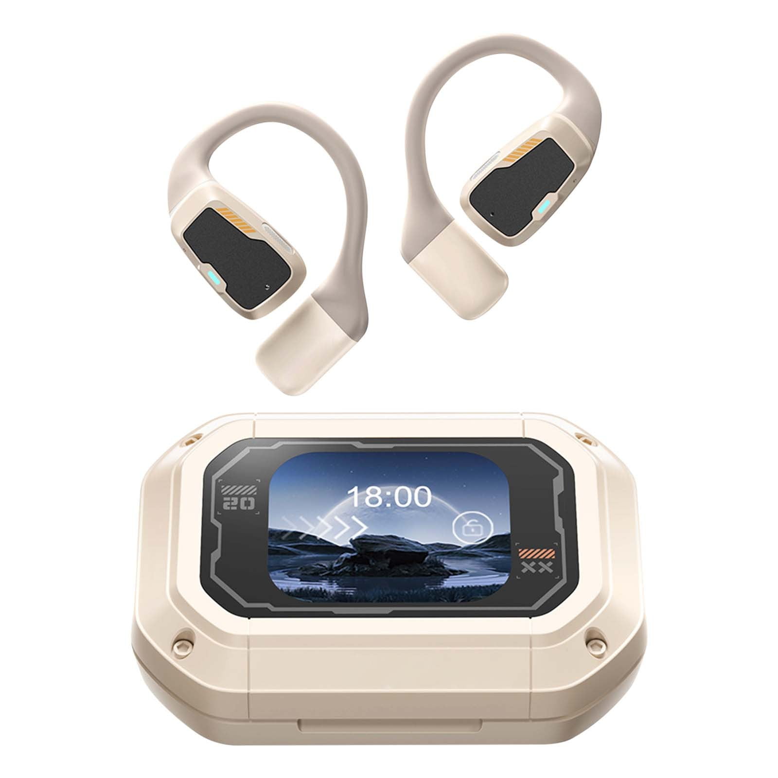 asxite Wireless Earbuds,Headphones Open Wireless Bluetooth Earbuds ...