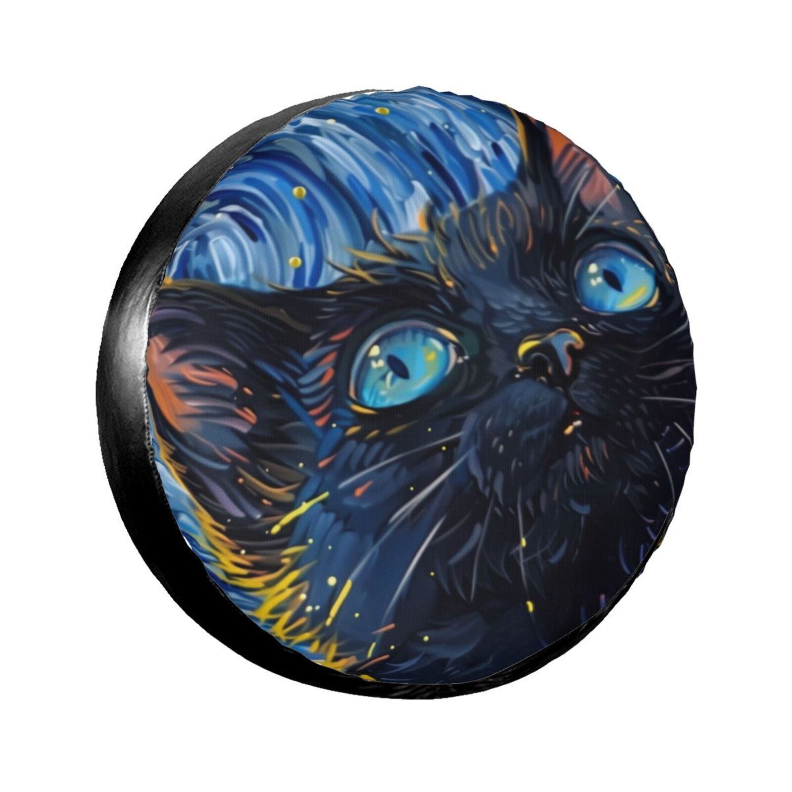 At Night Spare Tire Cover Weather Proof Wheel Protector Universal