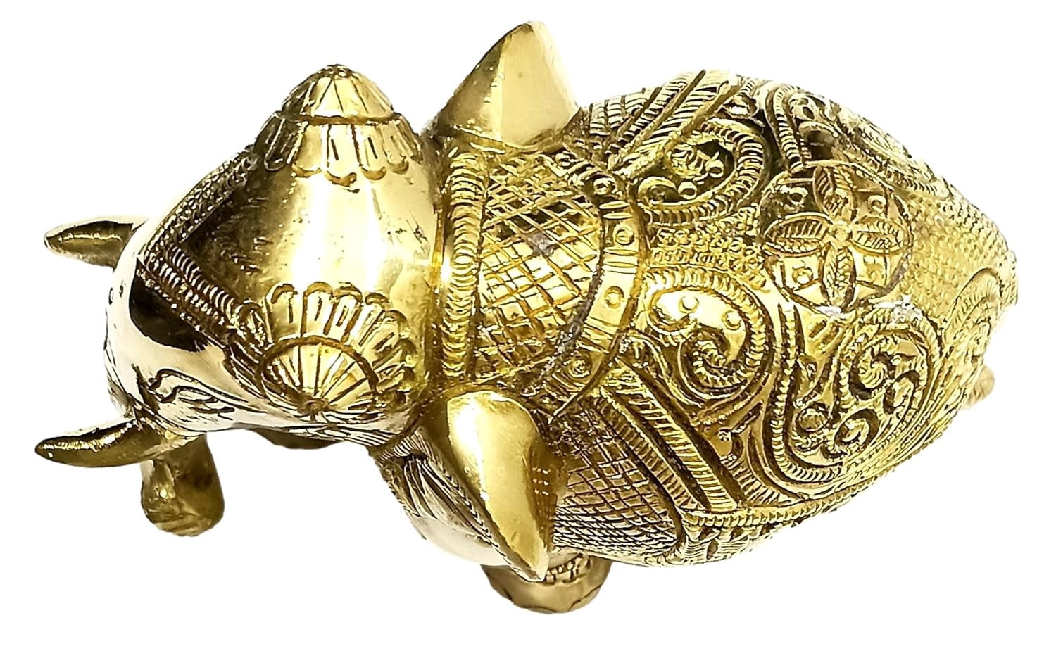 athizay Elephant fengshui vastu showpiece Decorative Items Brass Idol ...