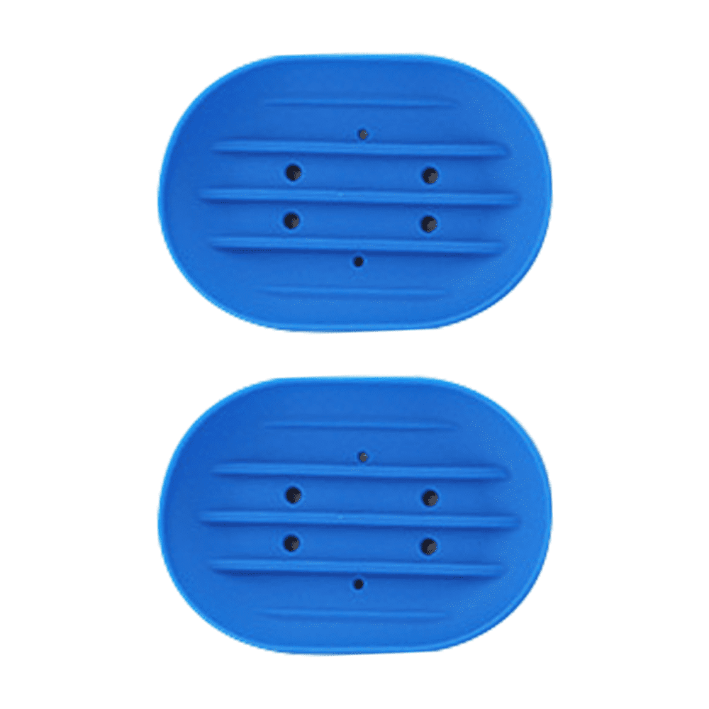 athroom Soap Dishes Dish Holder Stand Saver Tray Case -Silicone Rubber ...